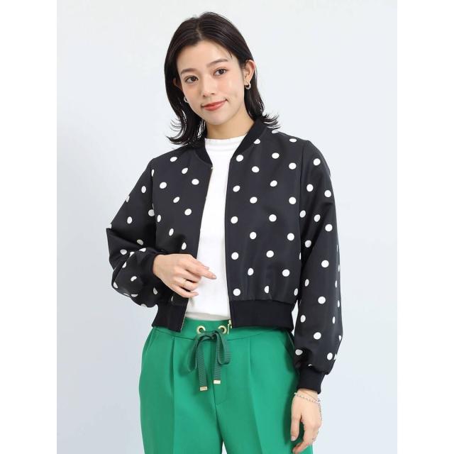 フェンネル（FENNEL）/ドットライトブルゾン