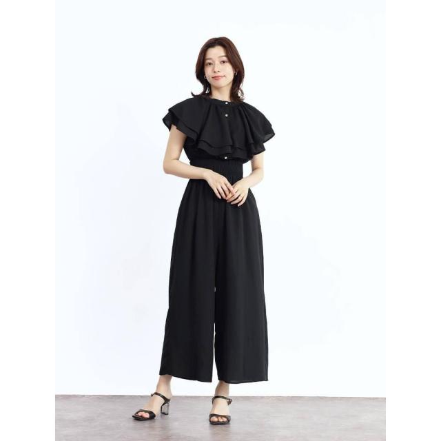 フェンネル（FENNEL）/ケープカラーオールインワン