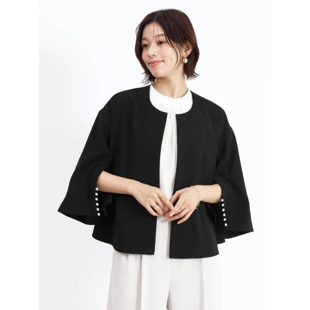 フェンネル（FENNEL）/ラインパールケープジャケット