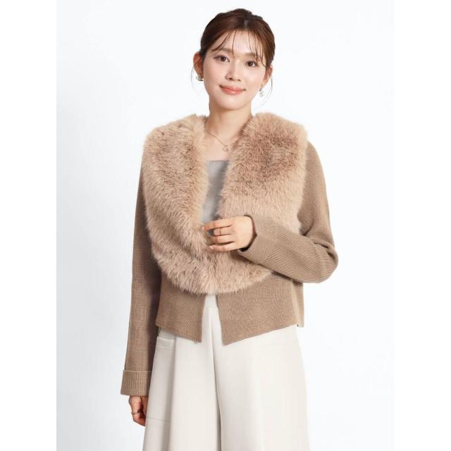 フェンネル（FENNEL）/ファードッキングニットカーディガン