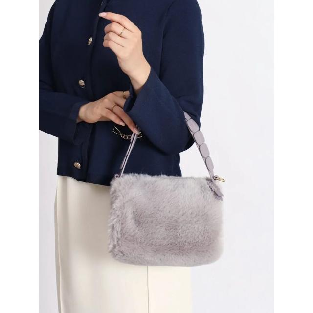 フェンネル（FENNEL）/スカラップハンドルファーバッグ