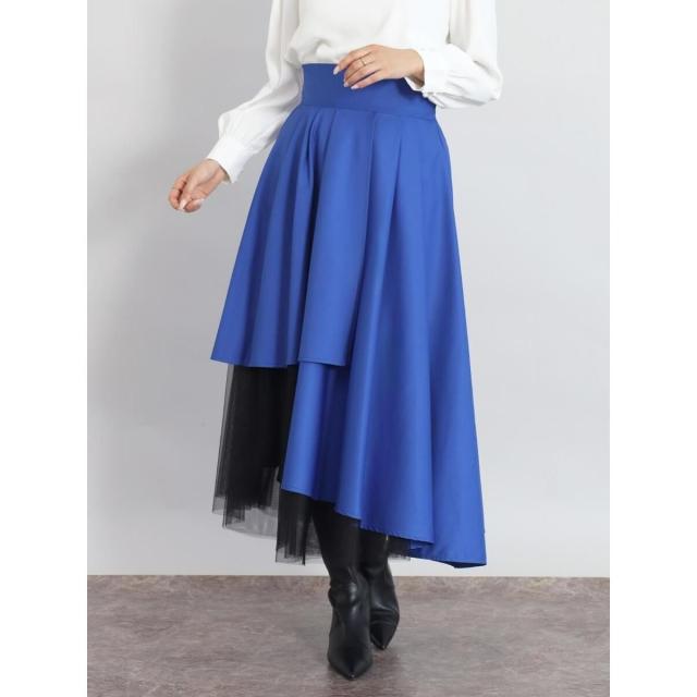 【NEW】フェンネル（FENNEL）/チュールレイヤードカラースカート