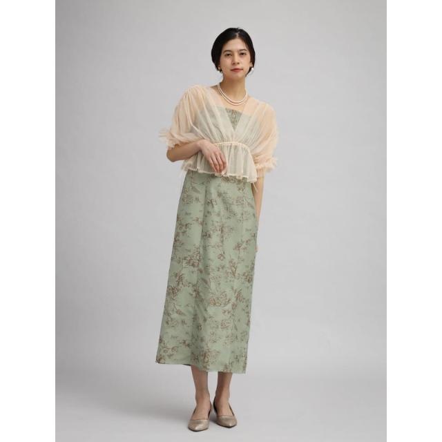 プチローブ（petirobe）/チュールボレロフラワードレス