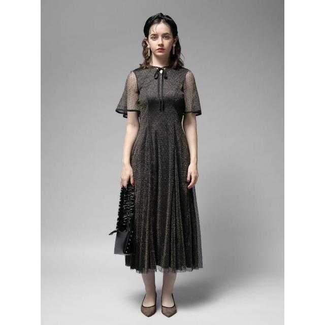 プチローブ（petirobe）/パイピングドットドレス