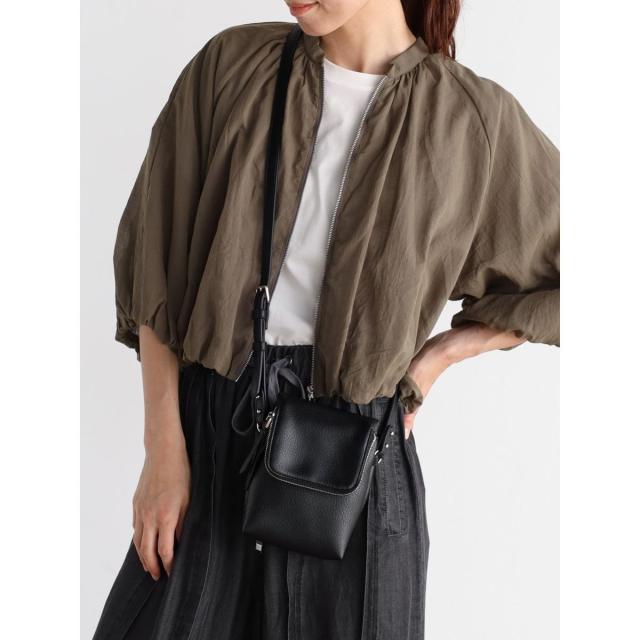 ヌエール（nouer）/ボトムエンボスショルダーバッグ