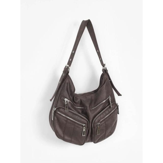 ヌエール（nouer）/ヴィンテージライクハーフムーンバッグ