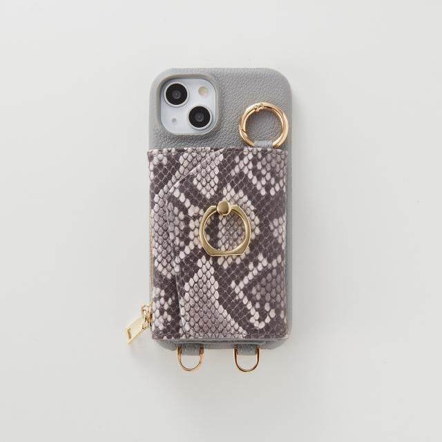 エンハンス（enHANCE）/iphoneケース 【リング スネーク】iphone13 ケース スマホショルダー スマホポーチ