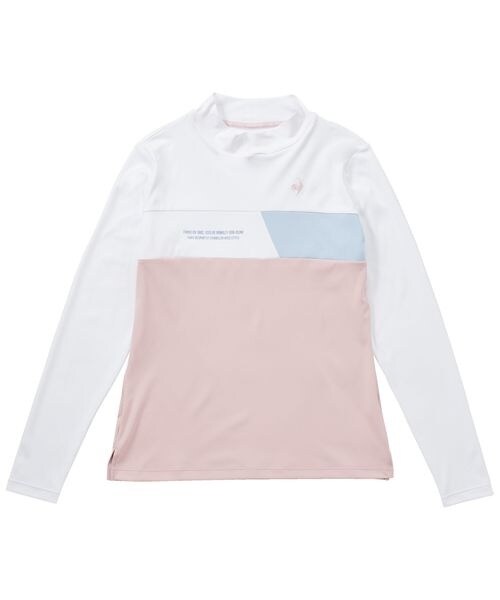 ルコック スポルティフ（lecoq sportif）/ハイネック モックネック長袖シャツ