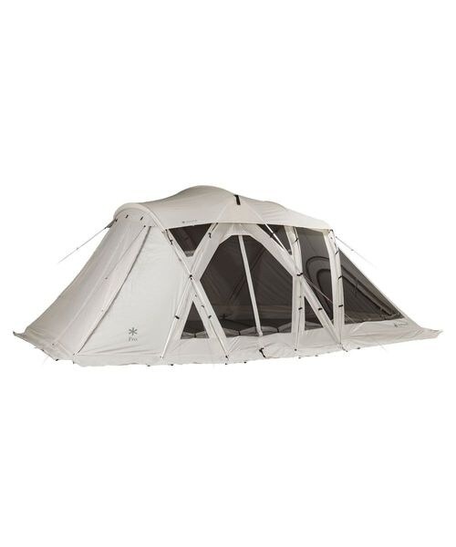 スノーピーク（peak）/タープ(2〜4人以上） リビングシェルロング PRO． アイボリー