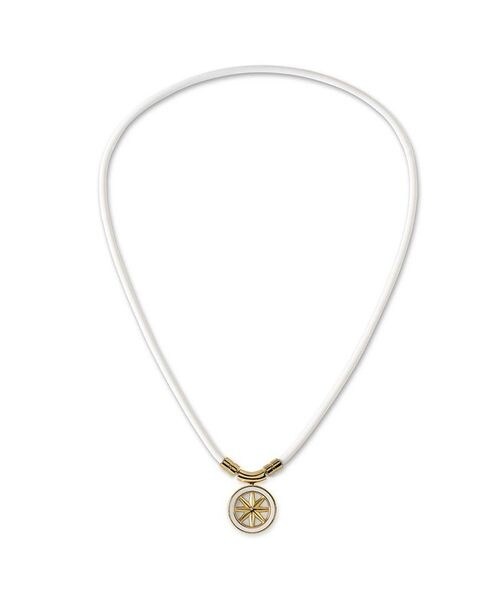 その他のブランド（other）/ネックレス EARTH MINI WHITE×GOLD 47CM