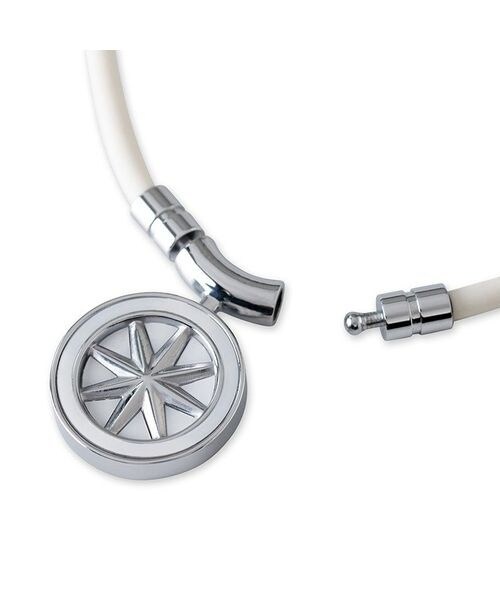 その他のブランド（other）/ネックレス EARTH MINI WHITE×SILVER 47CM その他のブランド（other）/ネックレス EARTH MINI WHITE×SILVER 47CM