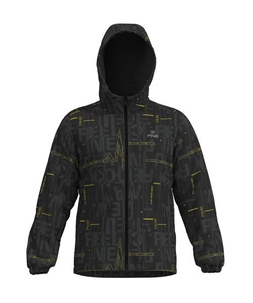 ピン ゴルフ（PING）/スウェット・パーカー 撥水総裏メッシュフーディーフルジップブルゾン