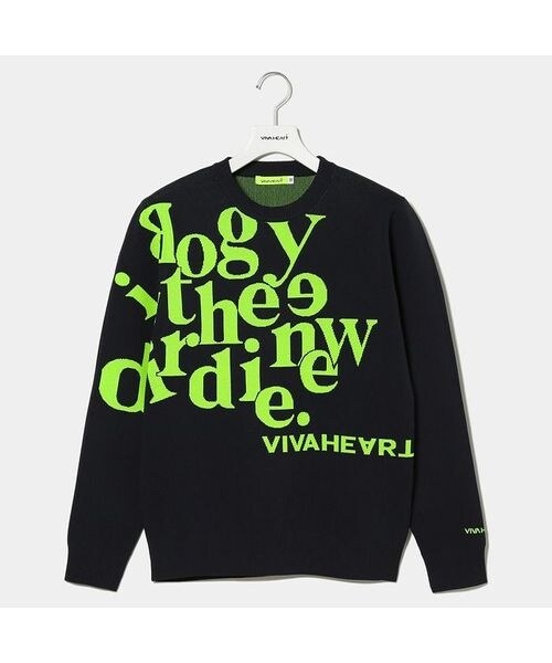 その他のブランド（other）/スウェット・パーカー ビバハート　メンズ　タイポグラフィＪＱニット