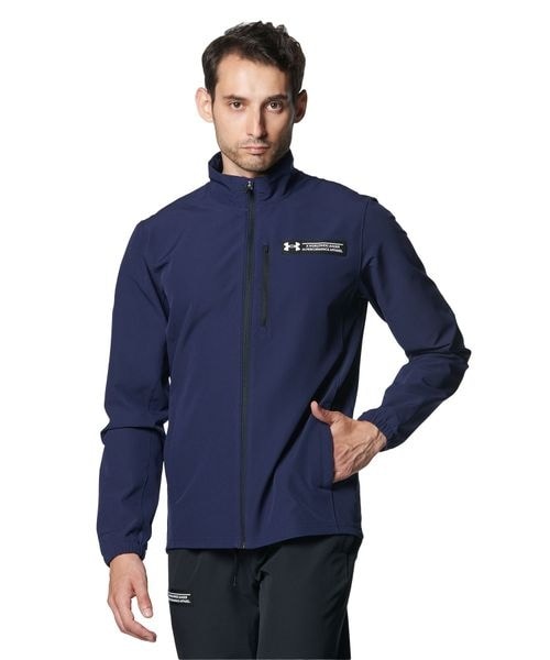 アンダーアーマー（UNDER ARMOUR ）/ジャケット UA BRUSHED WOVEN FZ NON HD
