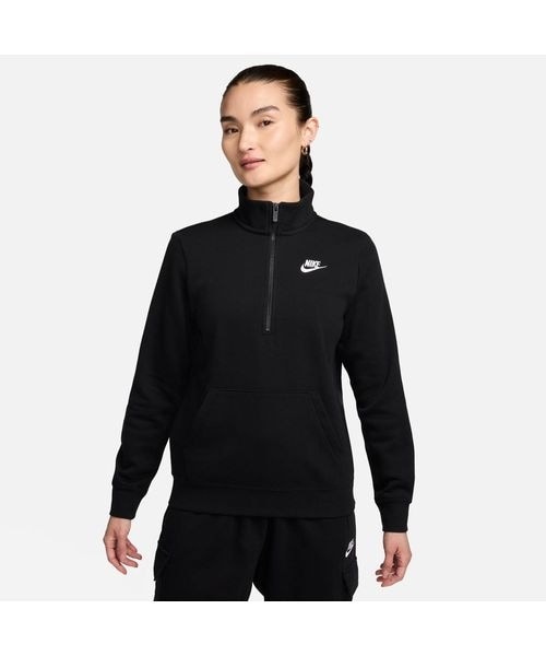 ナイキ（NIKE）/その他トップス ナイキ ウィメンズ NSW クラブ フリース L／S トップ QZ STD