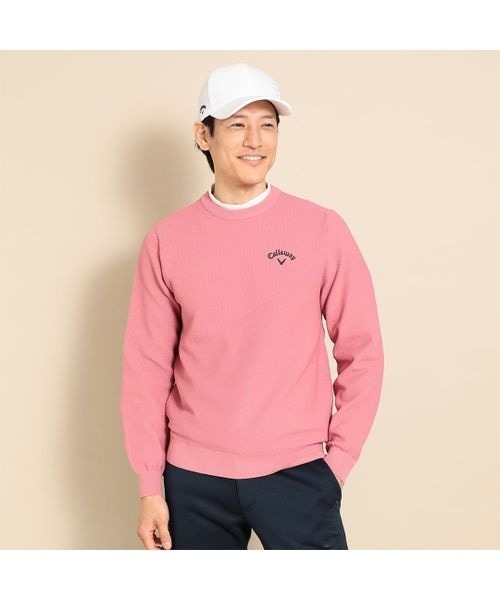 その他のブランド（other）/スウェット・パーカー カノコ編みクルーネックニット