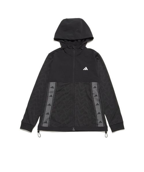 アディダス（adidas）/ジャケット ファブリックミックスストレッチ フーディー