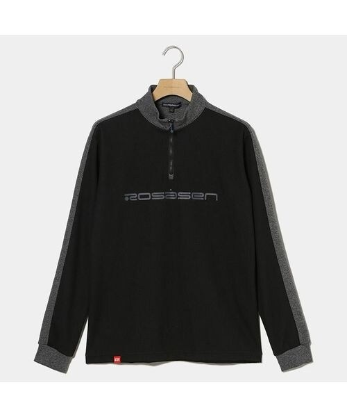その他のブランド（other）/ハイネック ロサーセン　メンズ　ダブルフェイスダンボールハーフジップ