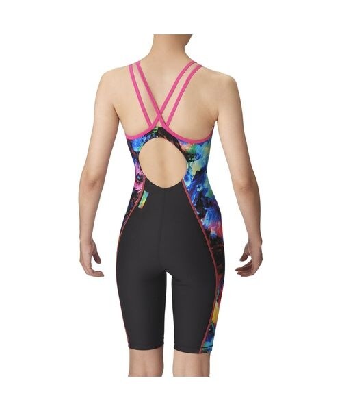 アリーナ（arena）/トレーニング タフスーツ　トレーニングワンピーススパッツ(ハーフレッグ)