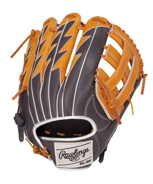 ローリングス（rawlings）/軟式グラブ 軟式 HOH THUNDER (エイチオーエイチサンダー) N65−ネイビー／リッチタン