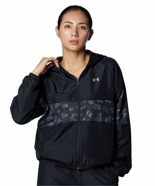 アンダーアーマー（UNDER ARMOUR ）/ジャケット F24 UA TRICOT WOVEN FZ HOODIE
