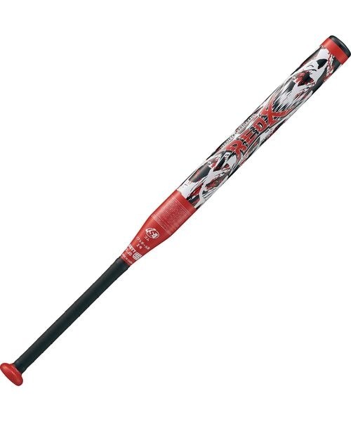 ゼット（zett）/ソフトボール用バット ソフト2ゴウアルミバット RED−X