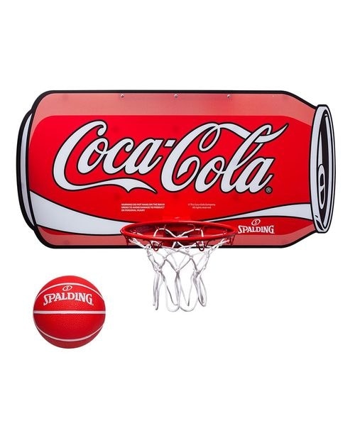 スポルディング（SPALDING）/バスケットゴール コカ・コーラ カン ブレークアウェイ 180°ミニバックボード
