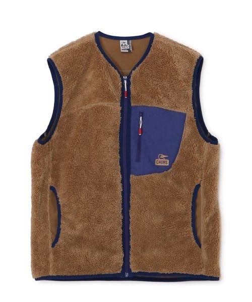 チャムス（CHUMS）/ベスト Bonding Fleece No Collar Vest
