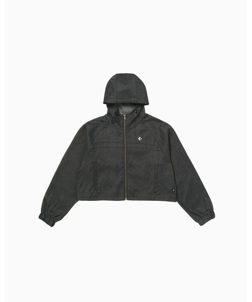その他のブランド（other）/その他トップス SYNTHETIC DENIM HOODED JACKET LADIES