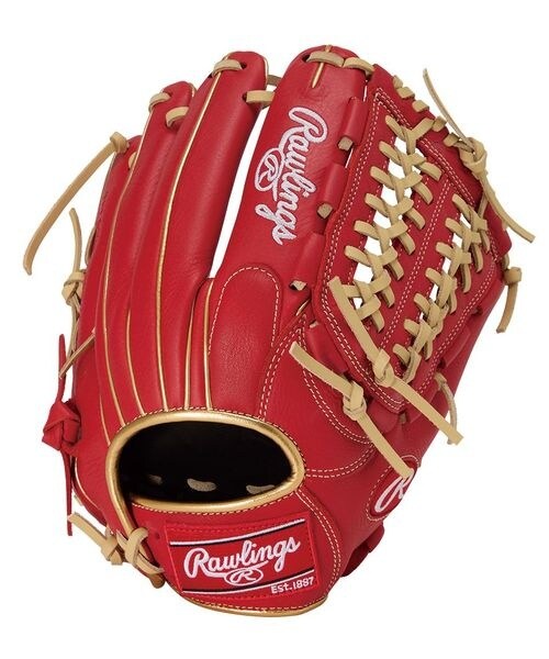 ローリングス（rawlings）/軟式グラブ 軟式 SELECT PROLITE(セレクトプロライト) N65 スカーレット