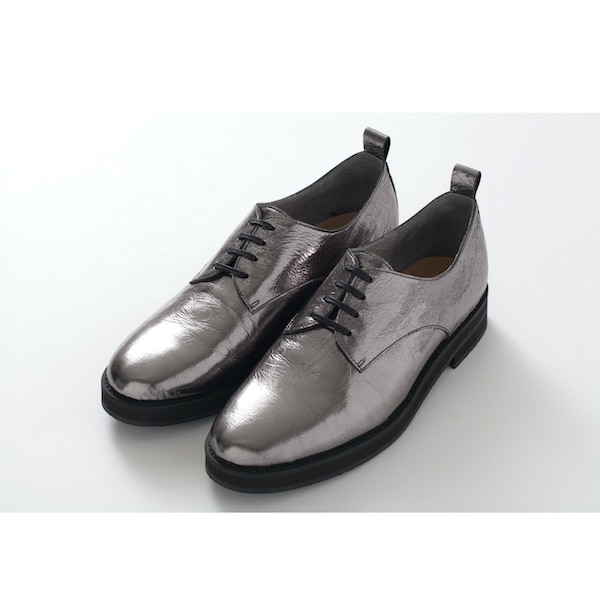 ジーアール（gr．）/21．5cm−26cmレースアップシューズ／シルバー