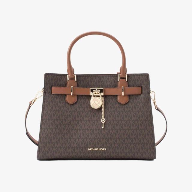 マイケル・コース（Michael Kors）/HAMILTON サッチェル ミディアム − MKシグネチャー