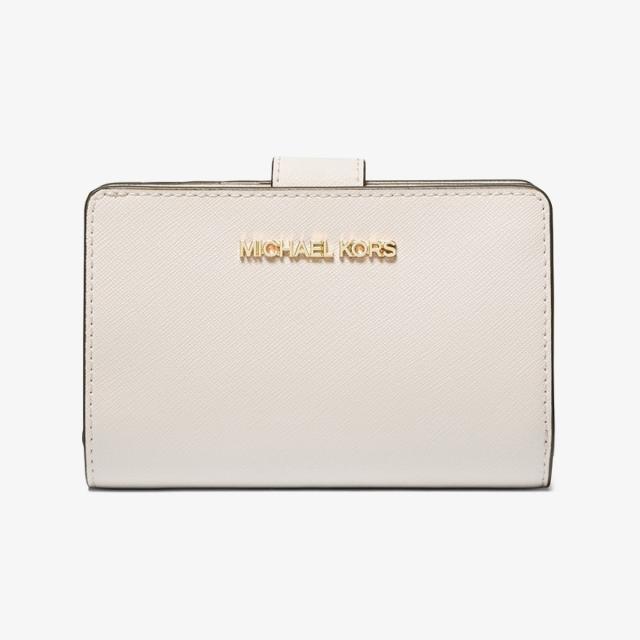 マイケル・コース（Michael Kors）/JET SET TRAVEL ビルフォールド ジップ コンパクトウォレット ミディアム