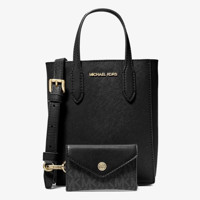 マイケル・コース（Michael Kors）/VINCENT サフィアーノレザー クロスボディ ウィズ カードケース エクストラスモール