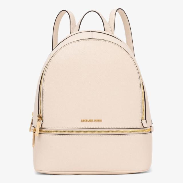 マイケル・コース（Michael Kors）/RHEA ZIP ぺブル レザー バックパック ミディアム