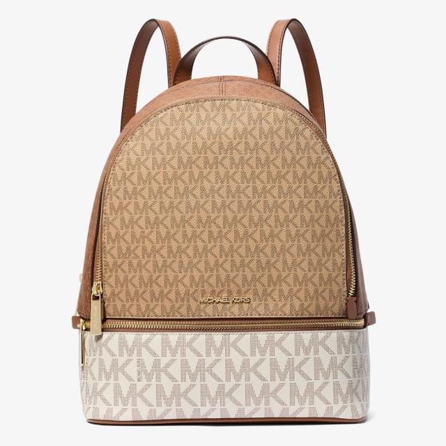 マイケル・コース（Michael Kors）/RHEA ZIP バックパック ミディアム − MKシグネチャー