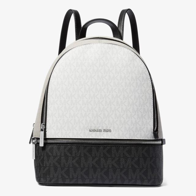 マイケル・コース（Michael Kors）/RHEA ZIP バックパック ミディアム − MKシグネチャー