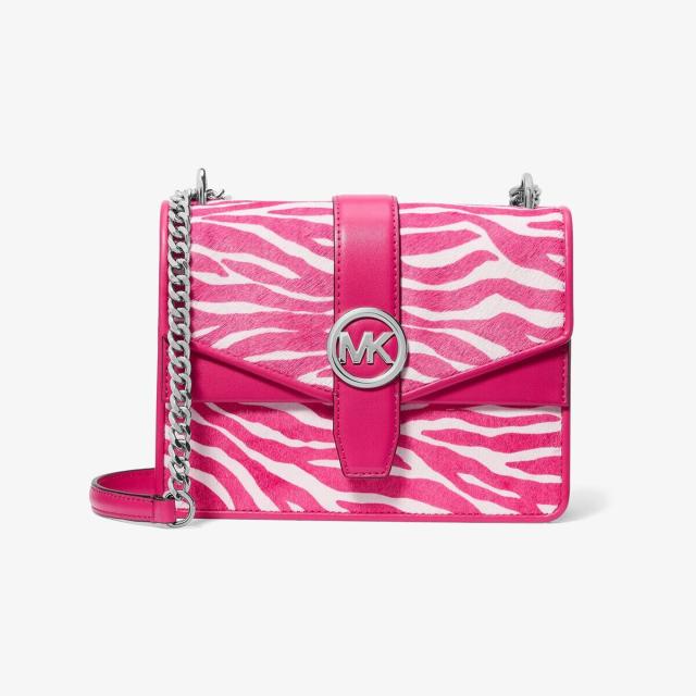 マイケル・コース（Michael Kors）/GREENWICH ゼブラプリント カーフヘア クロスボディ スモール