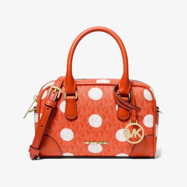 マイケル・コース（Michael Kors）/THOMPSON ポルカドット サッチェル エクストラスモール − MKシグネチャー