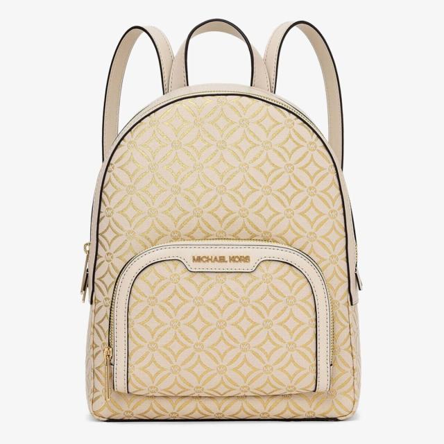 マイケル・コース（Michael Kors）/JAYCEE ロゴジャカード ジップポケット バックパック ミディアム