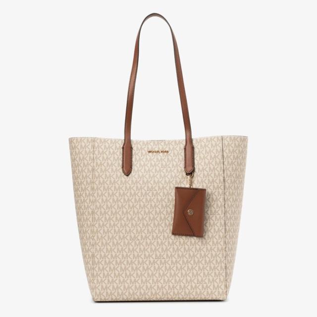 マイケル・コース（Michael Kors）/VINCENT トート ウィズ カードケース アタッチ ラージ − MKシグネチャー