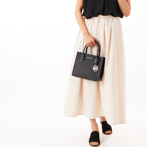 マイケル・コース（Michael Kors）/MERCER ショッパートート クロスボディ ミディアム − MKシグネチャー