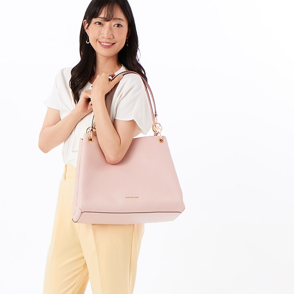 マイケル・コース（Michael Kors）/CHRISTINA ぺブル レザー ショルダー ラージ