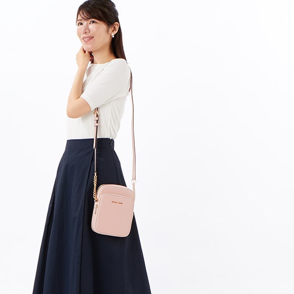 マイケル・コース（Michael Kors）/JET SET TRAVEL NS チェーン クロスボディ ミディアム