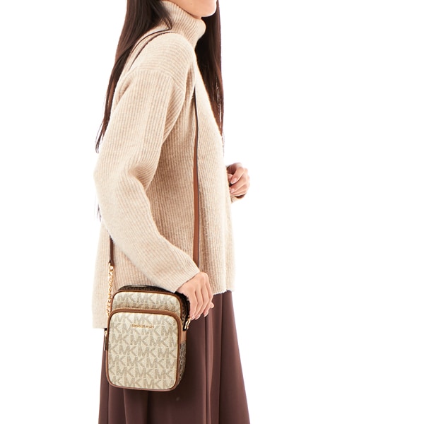 マイケル・コース（Michael Kors）/JET SET TRAVEL MD NS CHAIN XBODY クロスボディ