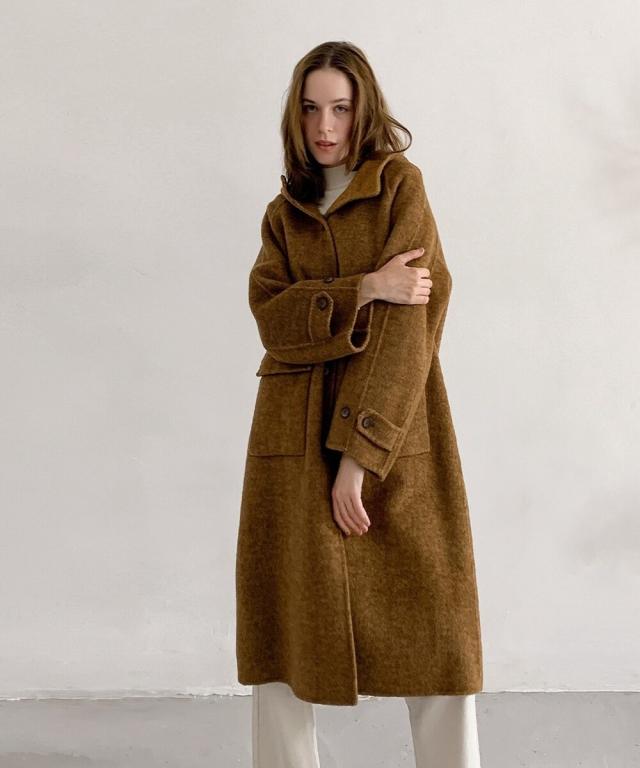 ディケイドクラシック（DECADE CLASSIC）/カジュアルラグジュアリー ウールフードコート