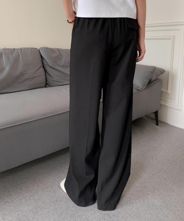 ディケイドクラシック（DECADE CLASSIC）/ワイドシルエットタックパンツ