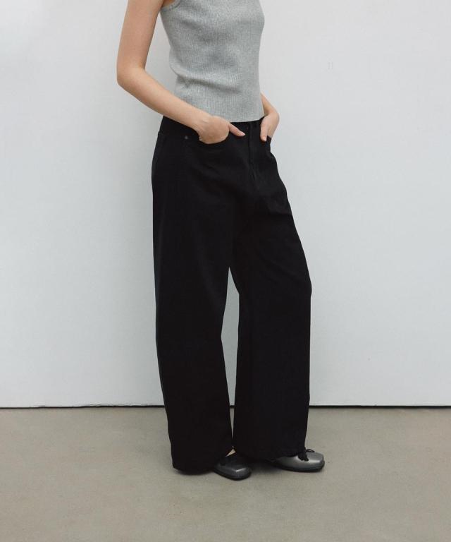 ディケイドクラシック（DECADE CLASSIC）/DECADE CLASSIC コットン100% カーブシルエット デニムパンツ