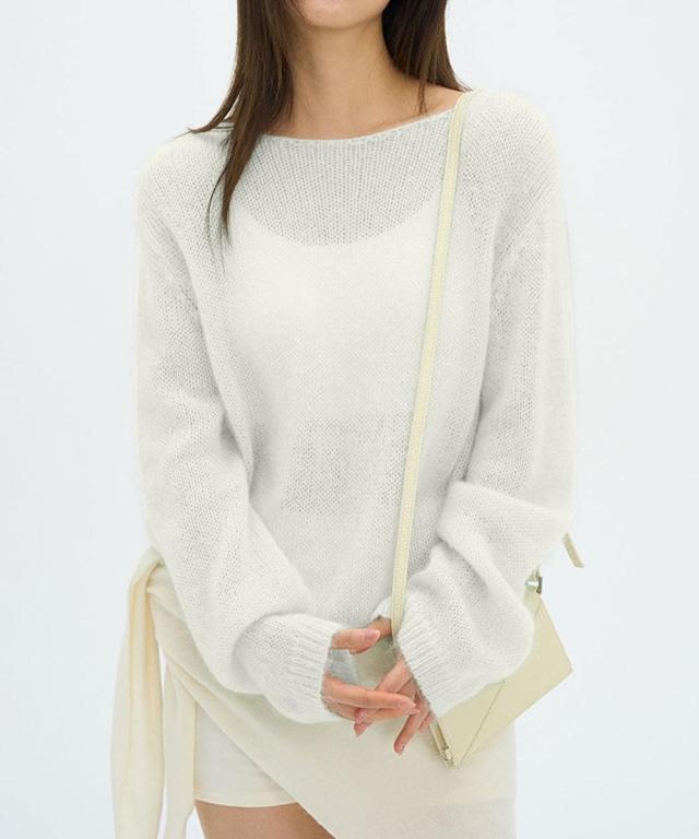 ディケイドクラシック（DECADE CLASSIC）/DECADE CLASSIC シアーニットプルオーバー