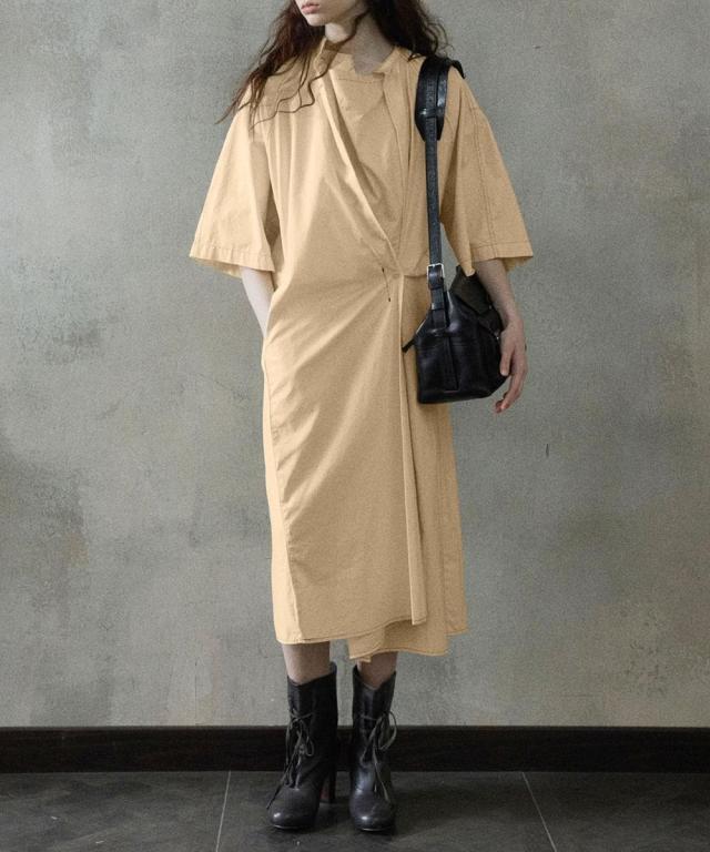 ディケイドクラシック（DECADE CLASSIC）/DECADE CLASSIC アシンメトリーワンピース